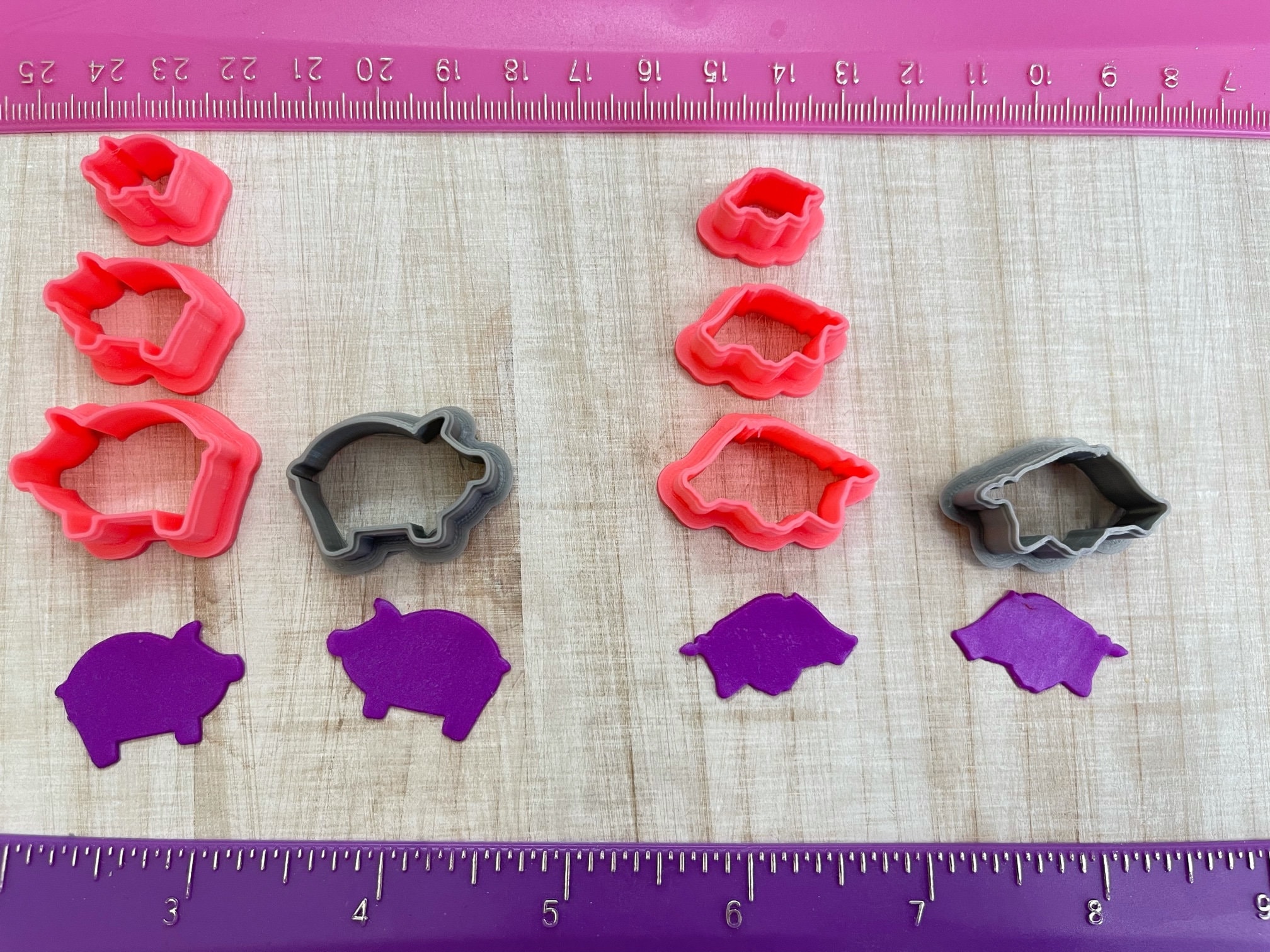 Pig Hog Cutter or Arkansas Razorback Animals for Cookie or - Etsy