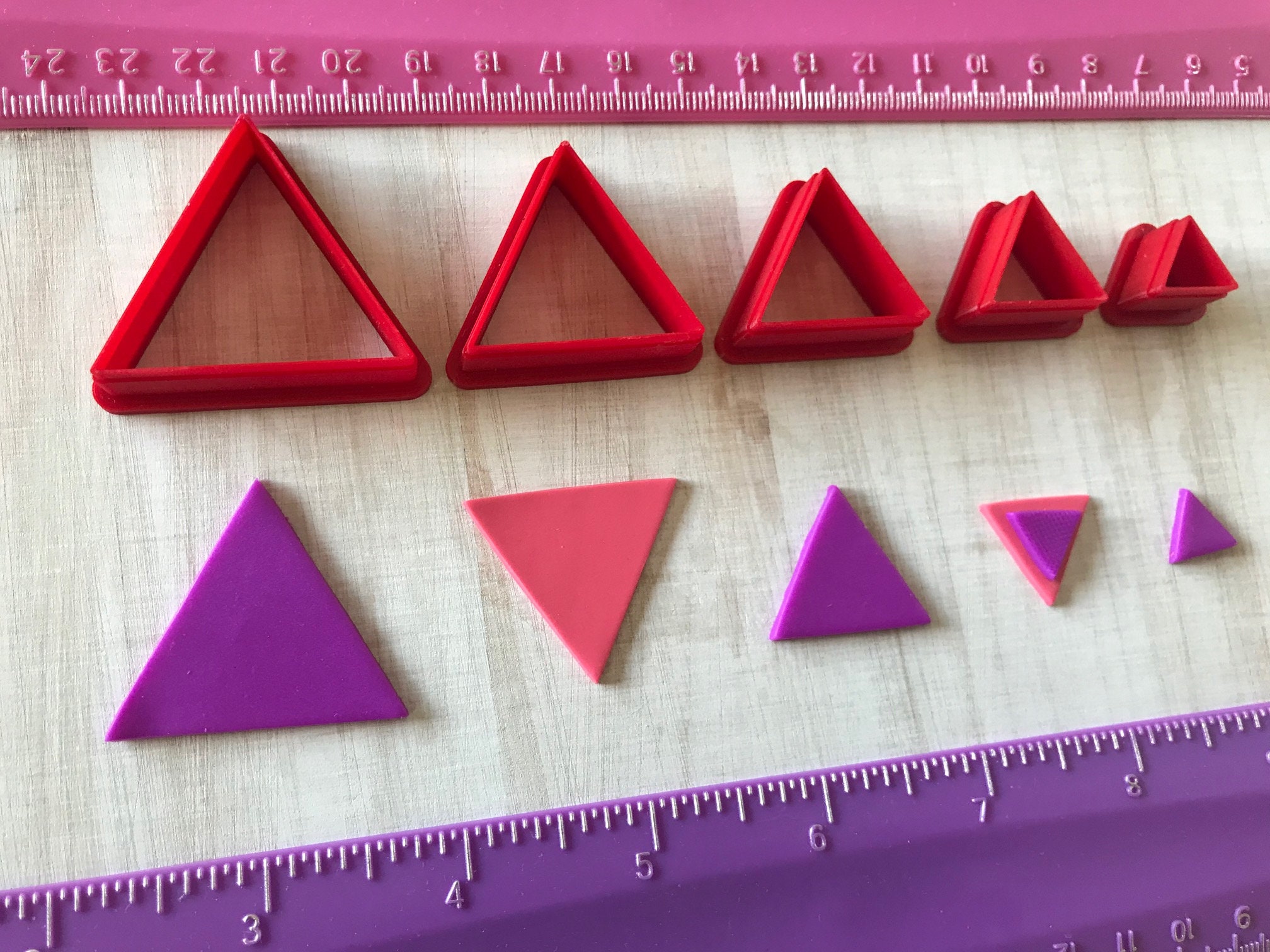 Triangle Cutter for Polymer Clay Jewelry Making 322 - Etsy