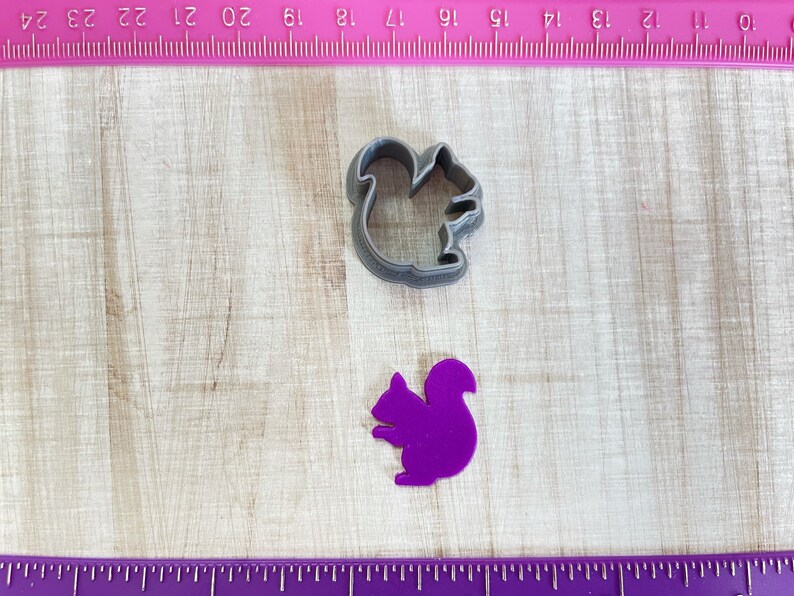Squirrel Cutter Animals for Cookie or Fondant Cutter and - Etsy