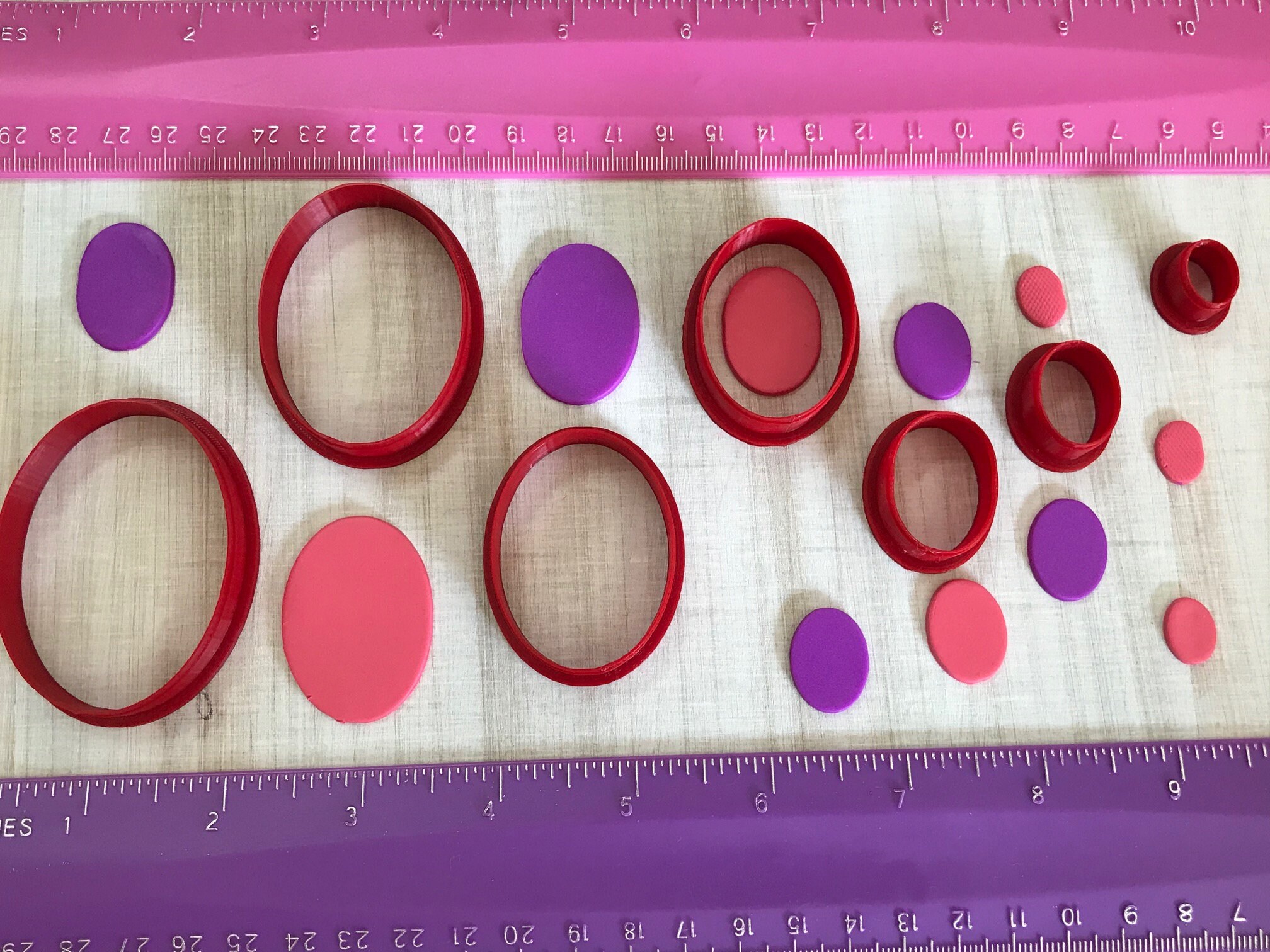 Oval Cutter for Polymer Clay Jewelry Earring Making Cookie | Etsy