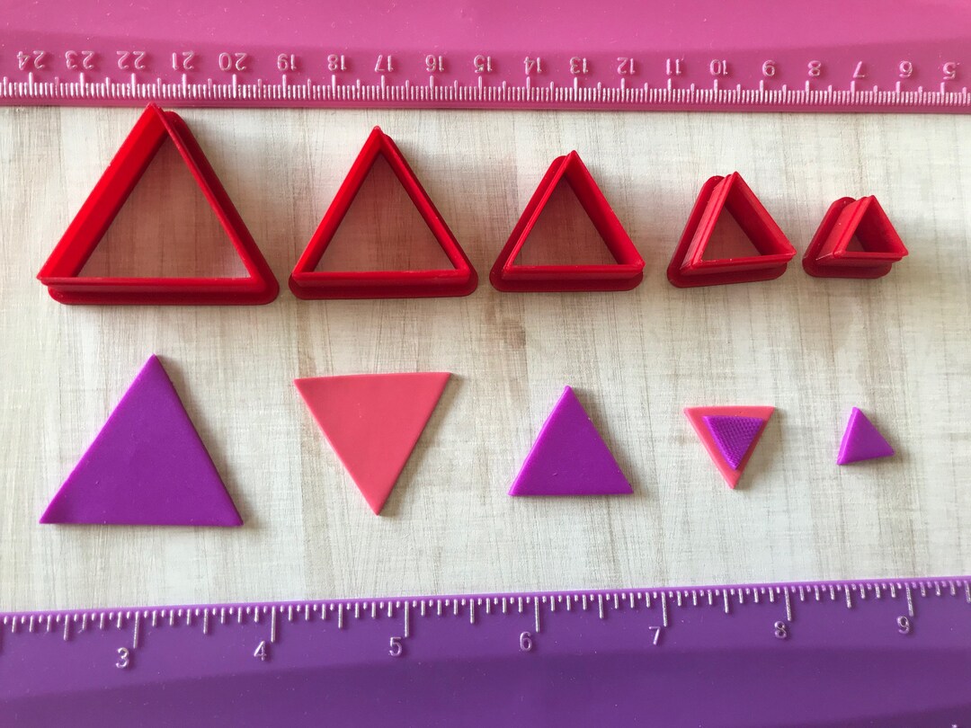 Triangle Cutter for Polymer Clay, Jewelry Making #322 - Etsy