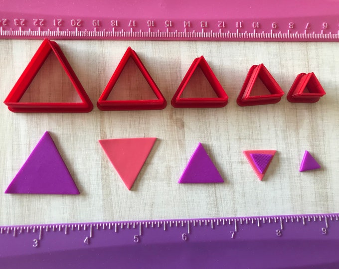 Triangle Cutter for Polymer Clay Jewelry Making 322 | Etsy