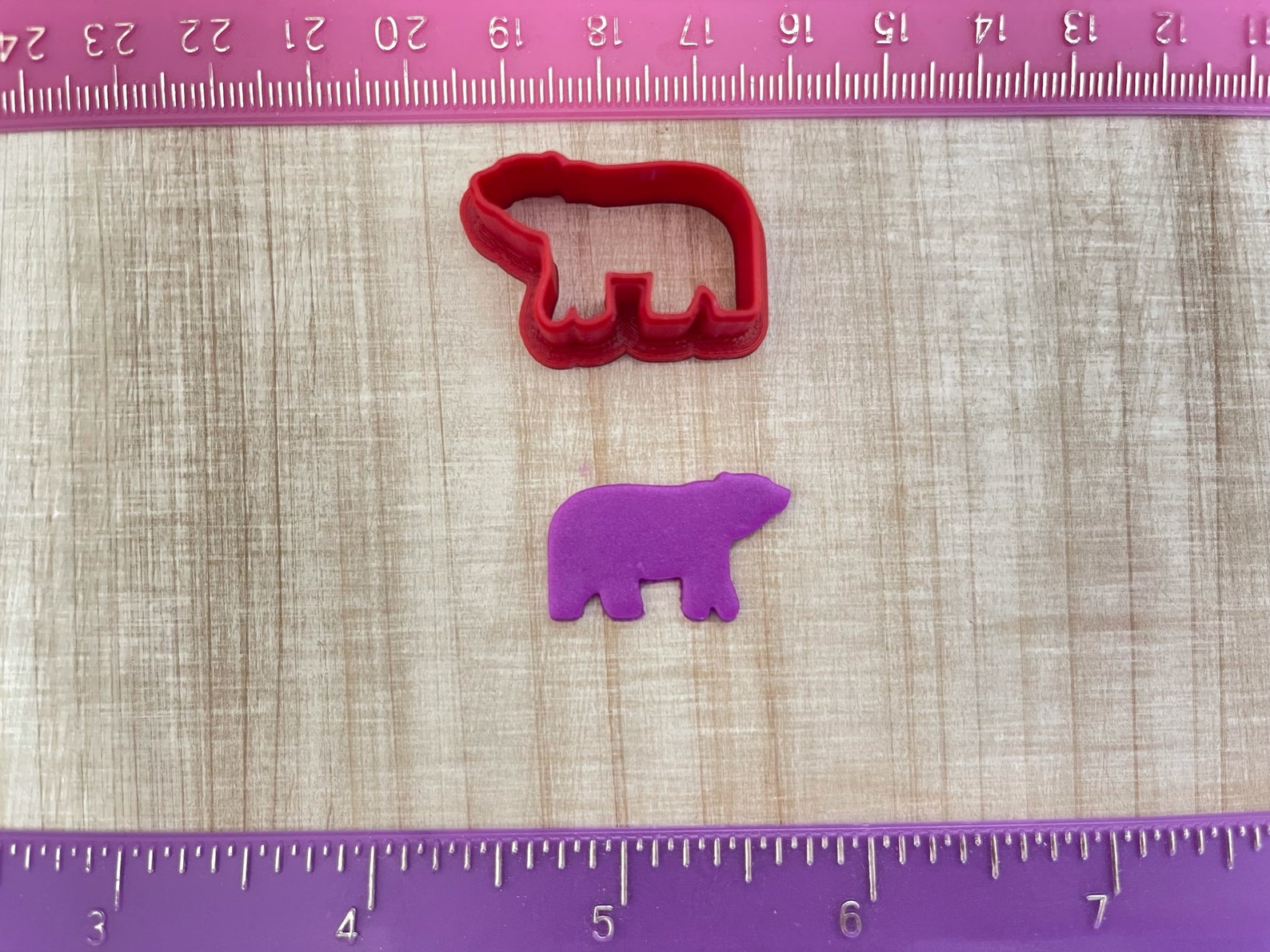 Bear or Grizzly Polar Bear Cutters for Cookie Fondant Cutter - Etsy