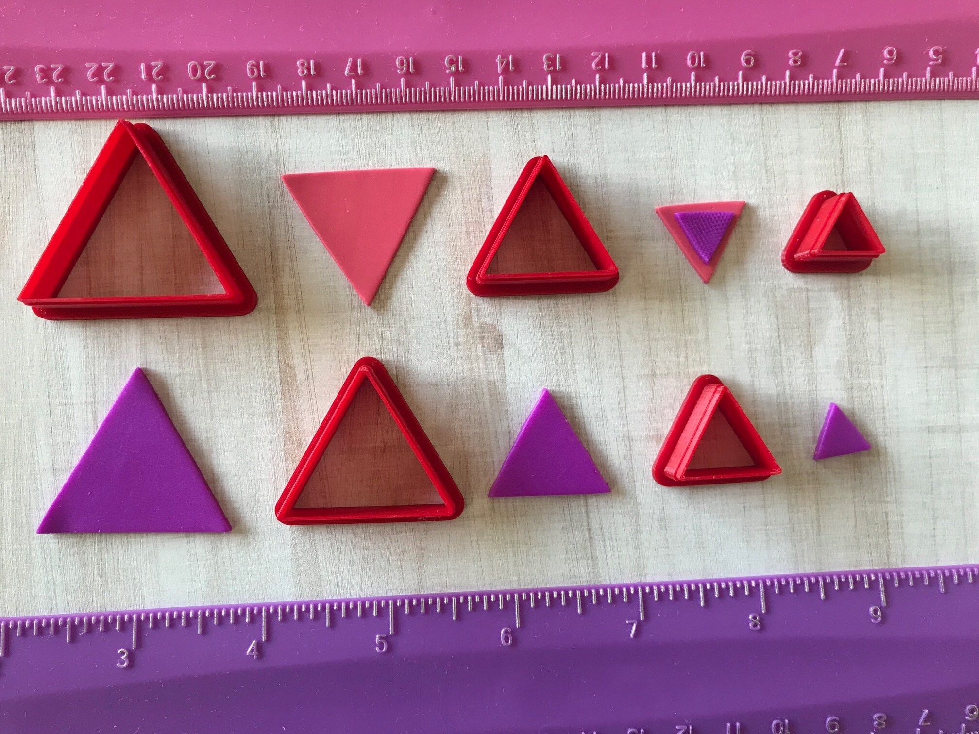 Triangle Cutter for Polymer Clay Jewelry Making 322 - Etsy