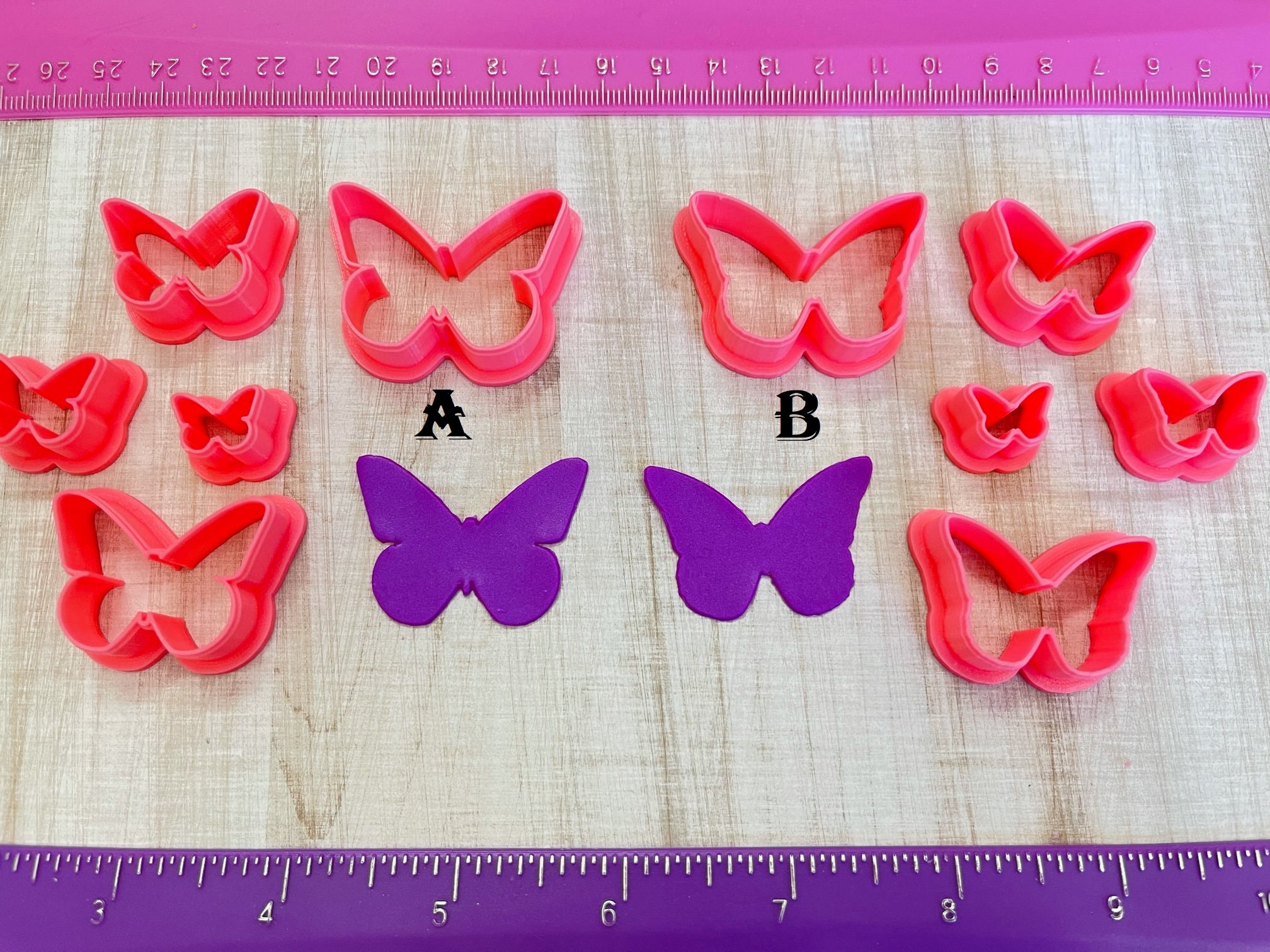 Butterfly Cutter Animals for Cookie or Fondant Cutter and | Etsy