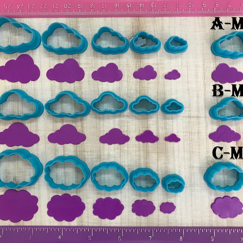 Fondant Clouds - Etsy