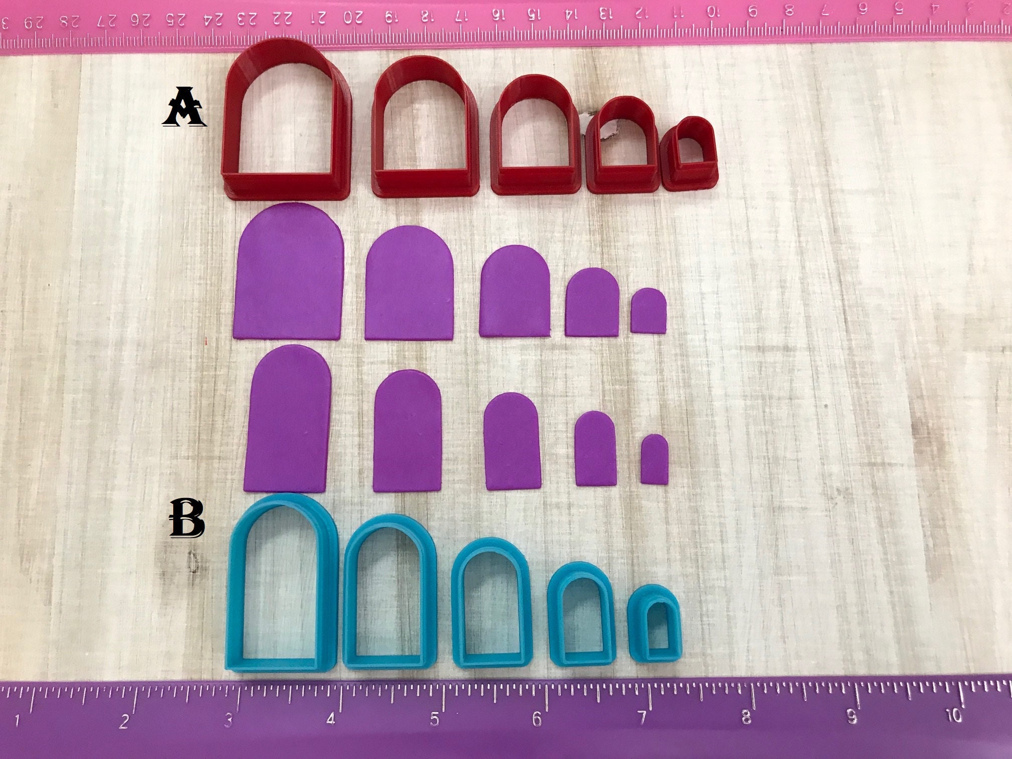 Arch Cutter or Narrow Arch for Cookie or Fondant Cutter & - Etsy