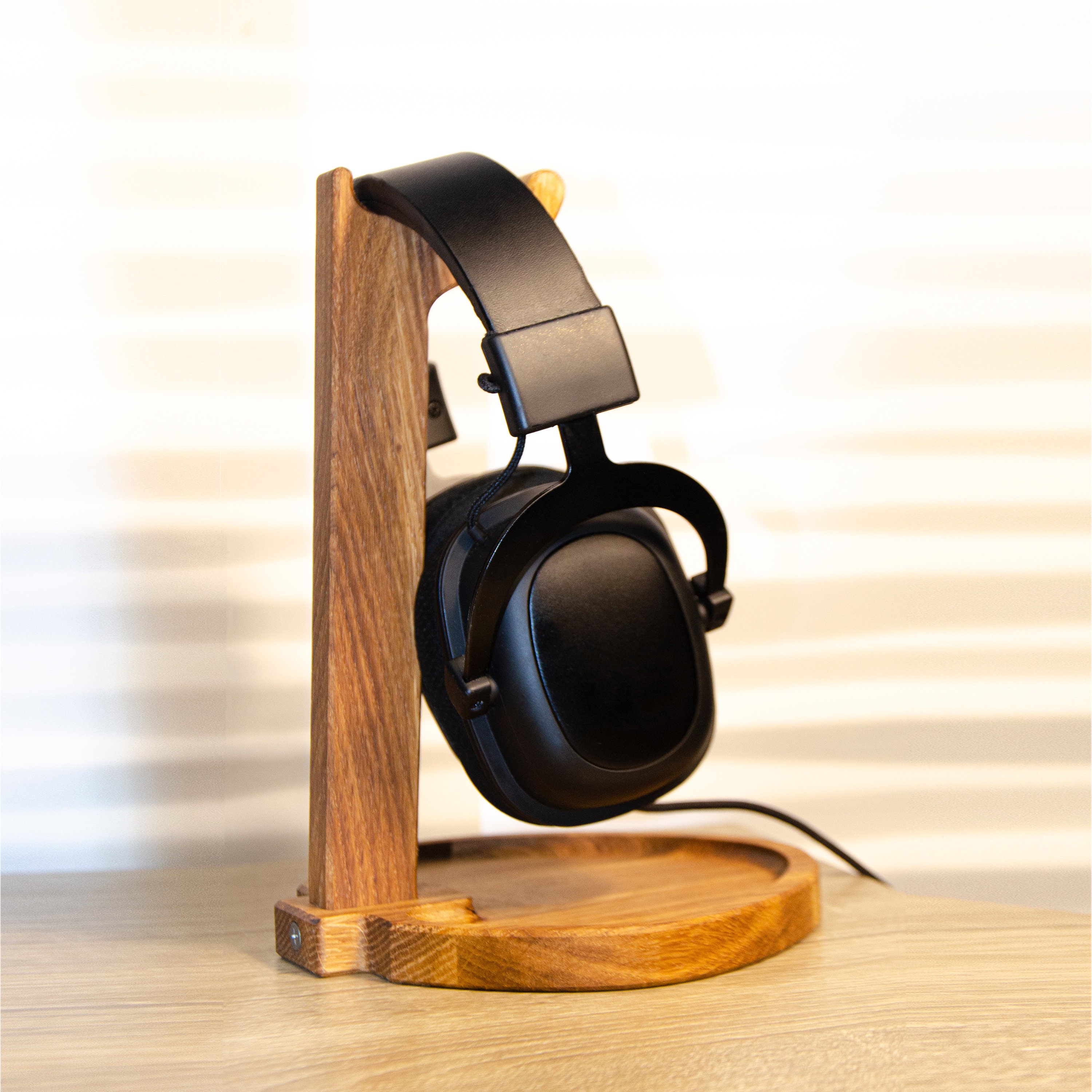 Holz Kopfhörerständer Headset Ständer Kopfhörerhalter Handgemacht ...