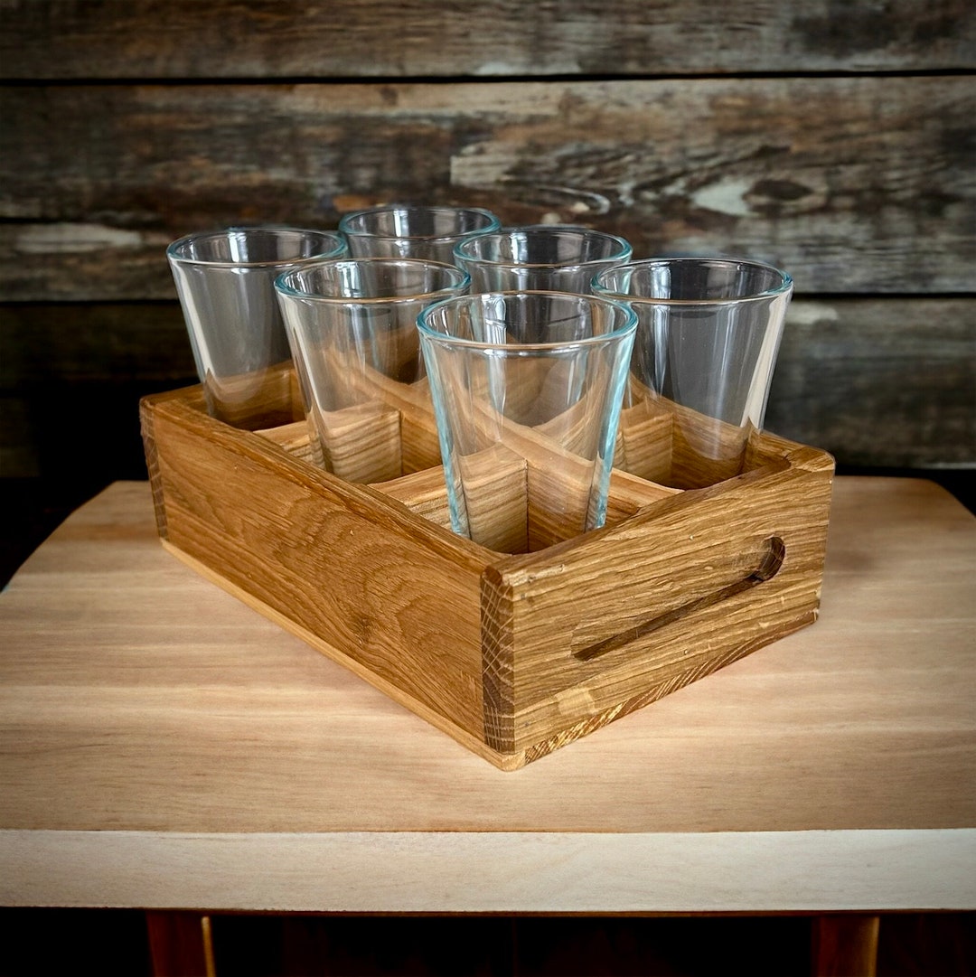 Custom Shot Glasses Holder Custom Shot Glass Stand 21 St Bithday Gift ...