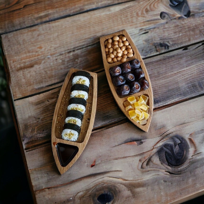 SVG Sushi Serving Boards & Platters Bundle CNC Files for Woodworking ...