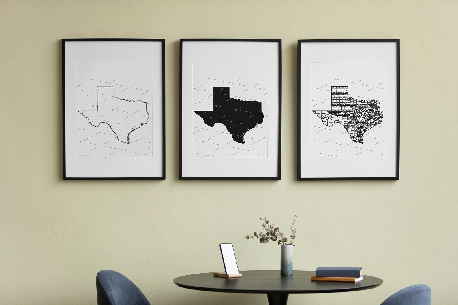 Texas Maps With Counties Outline SVG DXF Files Cut Files United States ...