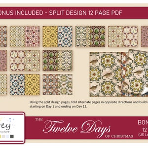 Twelve Days of Christmas, Vintage Digital Journal Kit – US LETTER ...