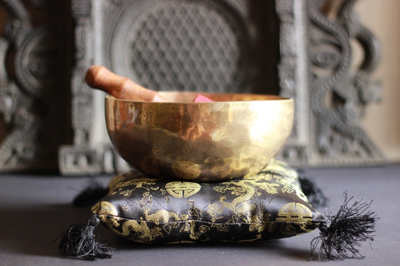 Brass Singing Bowl Plain Big Brass Singing Bowl Chakra - Etsy