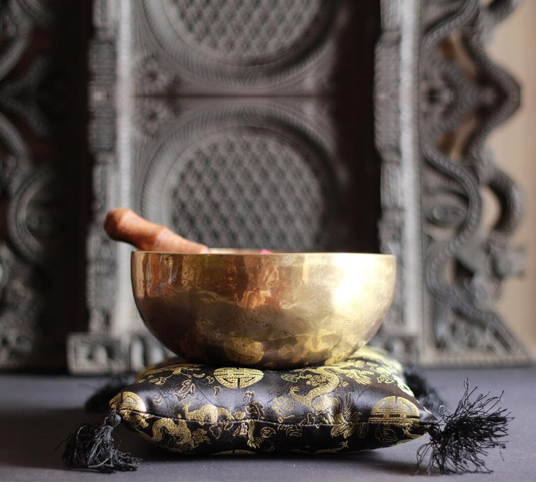 Brass Singing Bowl Plain Big Brass Singing Bowl Chakra - Etsy