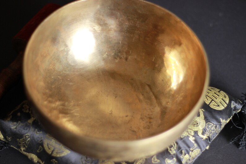 Brass Singing Bowl Plain Big Brass Singing Bowl Chakra - Etsy