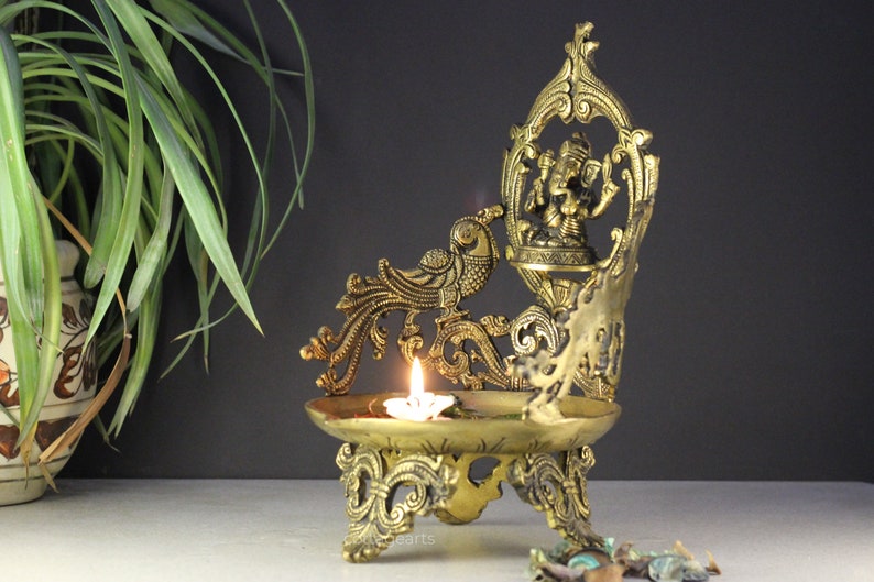 Brass Traditional Urli Decor Indian Home Living | Etsy