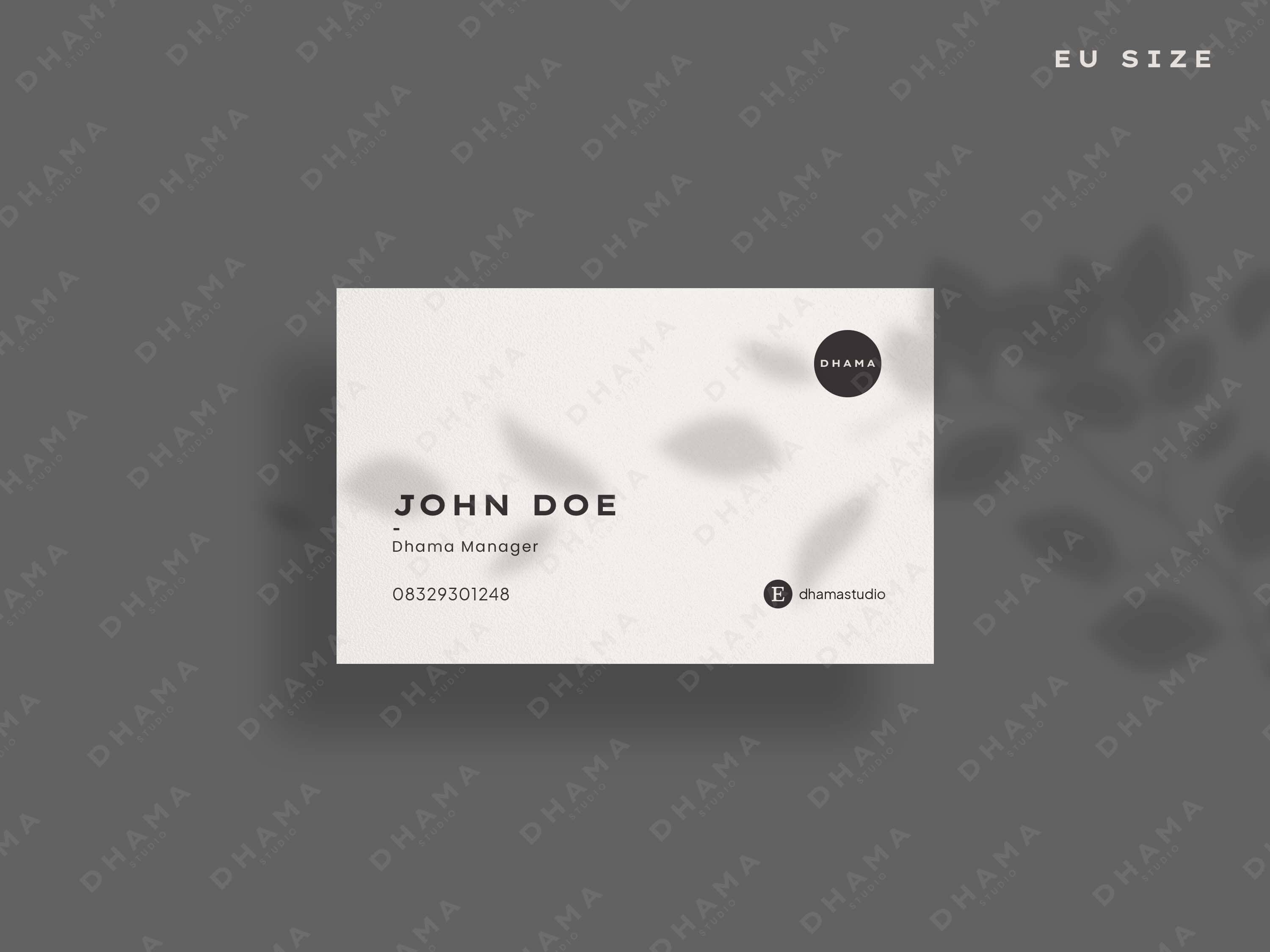 Business Card Mock up Name Card Mockup Place Card Mockup Mockup Minimal ...