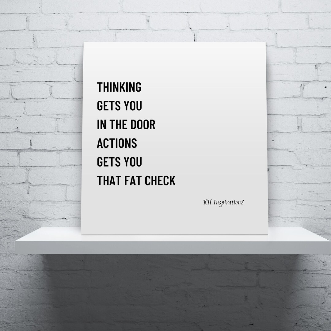 Funny and Humorous Quote Called fat Check Printable Quote, Wall Art ...