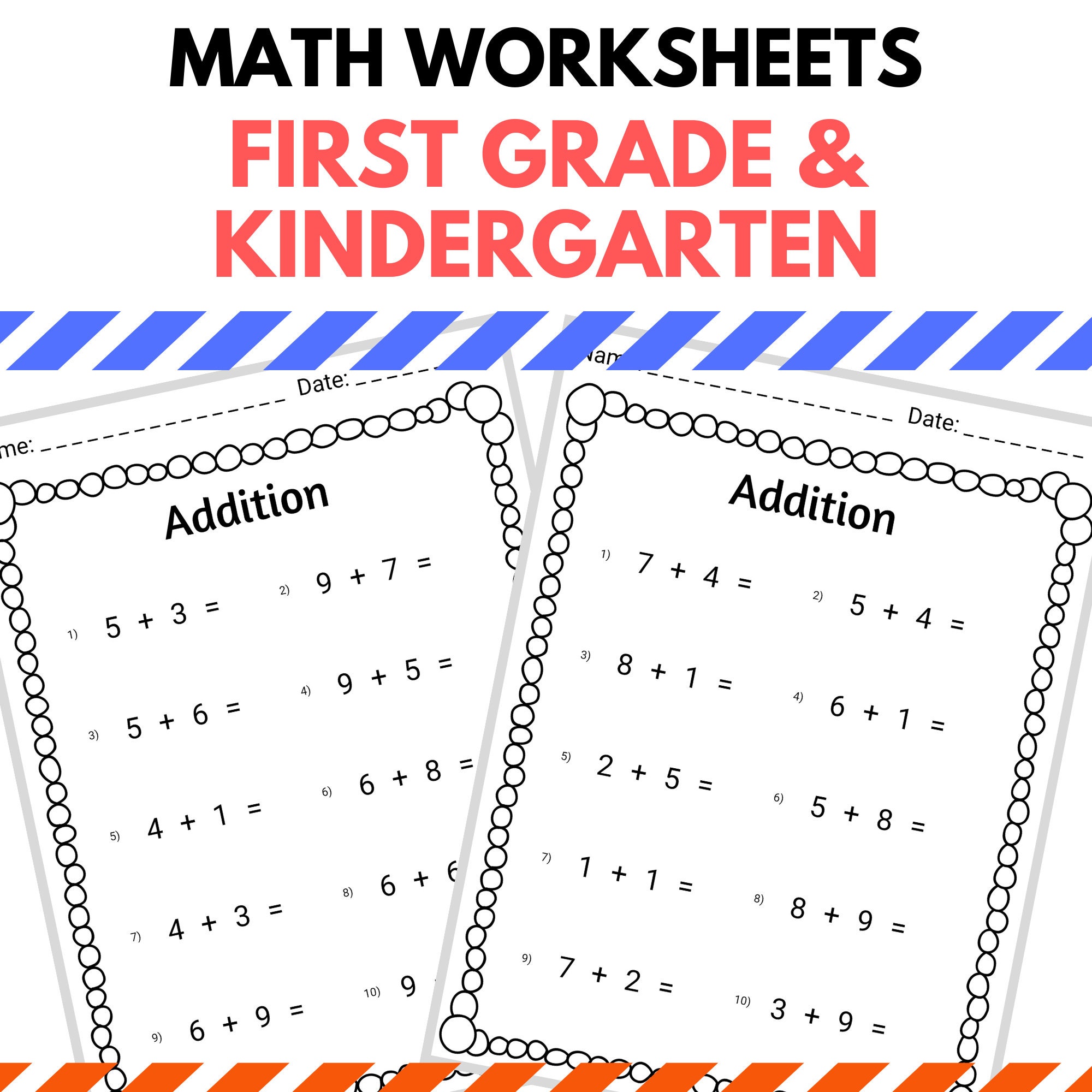 First Grade Math Worksheet,1st Grade Math Worksheet,grade 1 Addition ...
