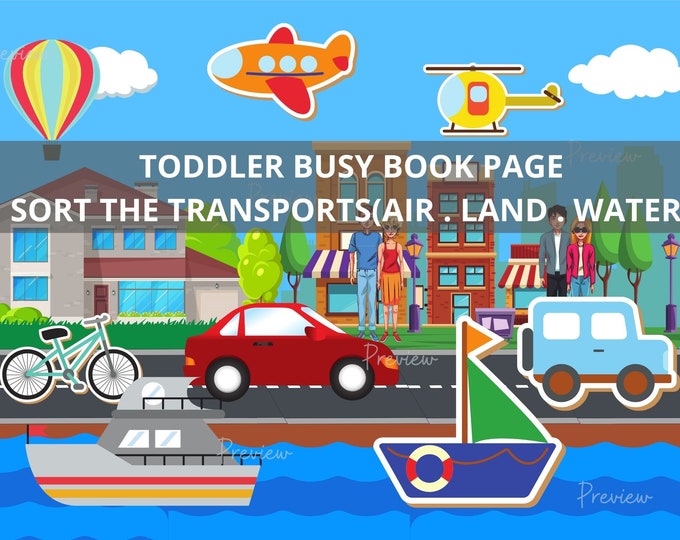 Service Vehicles Puzzle Printable, Preschool Curriculum, Toddler ...