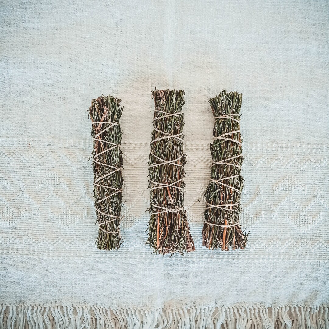 Rosemary Smudge Sticks - Herbs & Flowers Smudge Sticks - Witchcraft ...