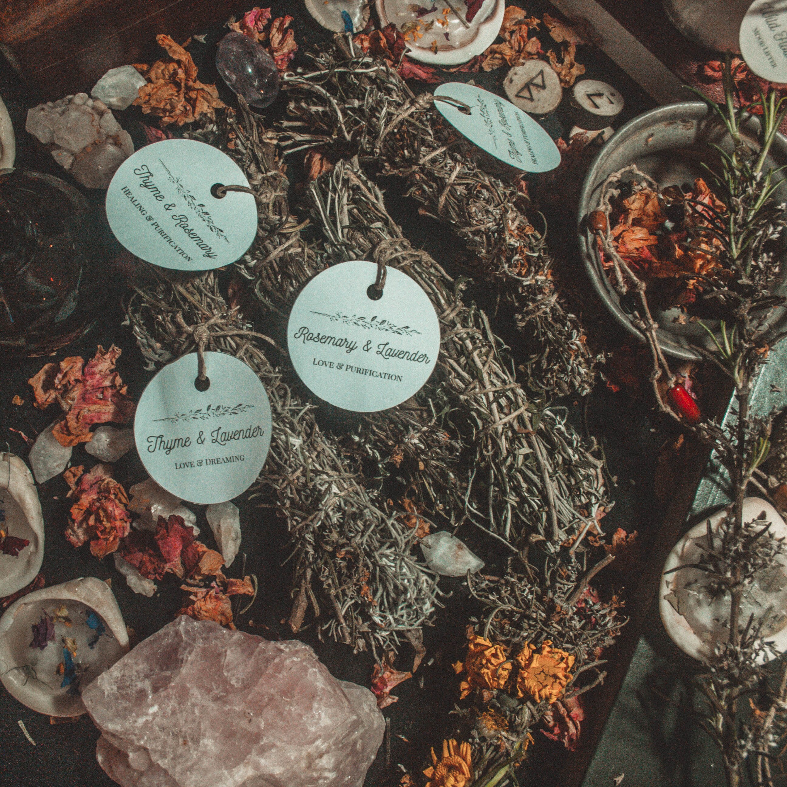 Personalized Herbal Smudge Sticks Witchcraft Supplies - Etsy