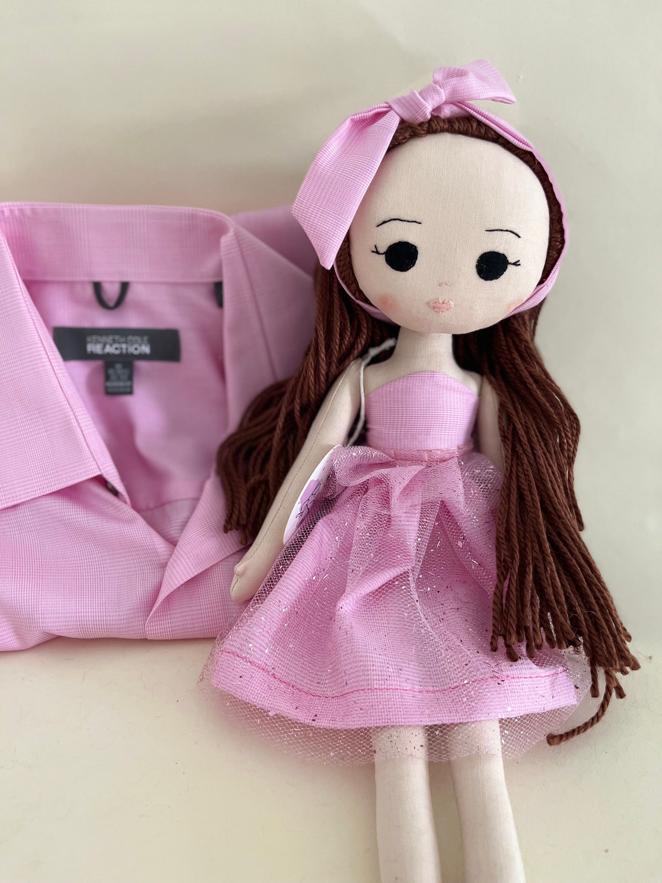 Custom Handmade Stuffed Memory Doll, Keepsake Stuffed Doll, Handmade ...