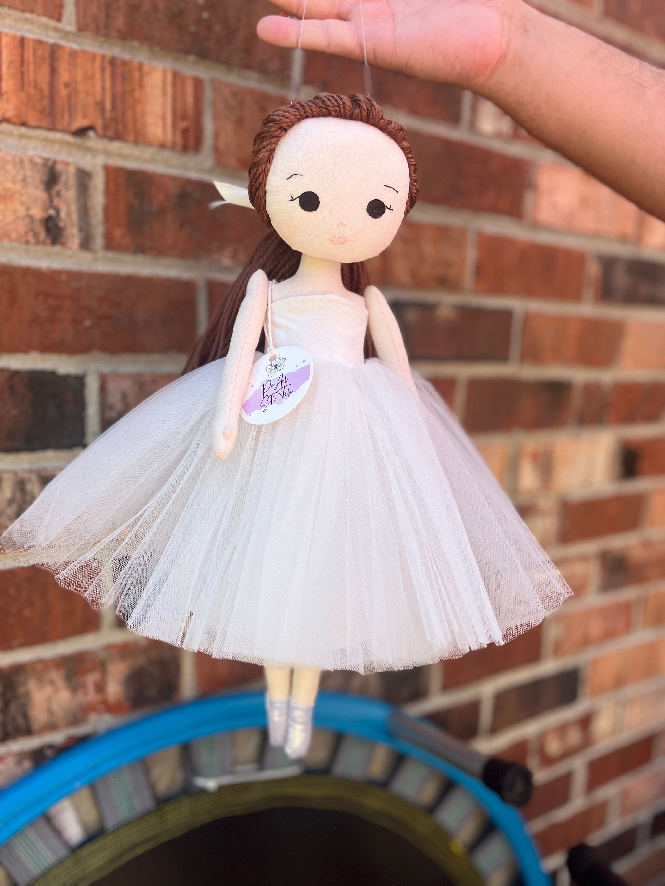 Custom Handmade Stuffed Memory Doll, Keepsake Stuffed Doll, Handmade ...