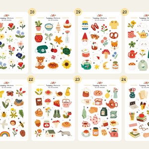 3 Matte Sticker Sheets, Sticker Pack, Sticker Bundle, Cute Stickers ...