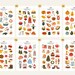 3 Matte Sticker Sheets, Sticker Pack, Sticker Bundle, Cute Stickers ...