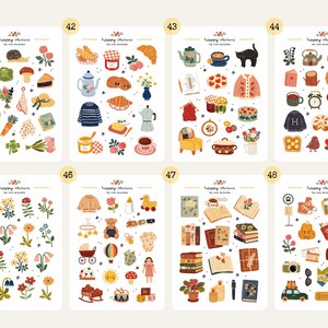 3 Matte Sticker Sheets, Sticker Pack, Sticker Bundle, Cute Stickers ...