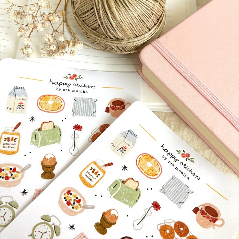 Good Morning - Stickers #53 | Cute Stickers, Planner Stickers, Bullet ...