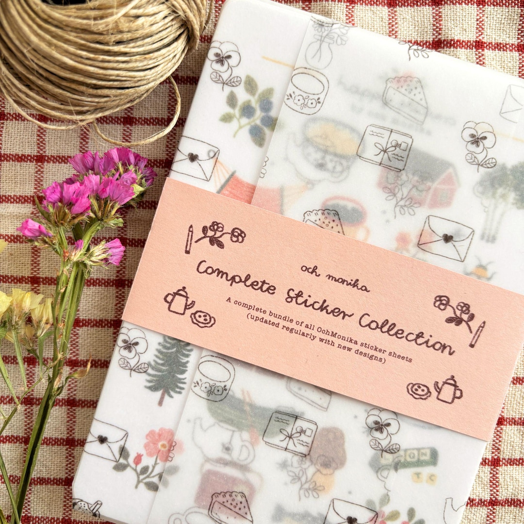 Complete Sticker Collection [83 Sticker Sheets] - Ochmonika - Cozy ...