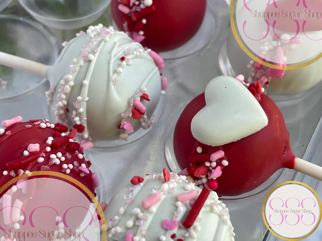 Custom Cake Pops Valentine's Day - Etsy