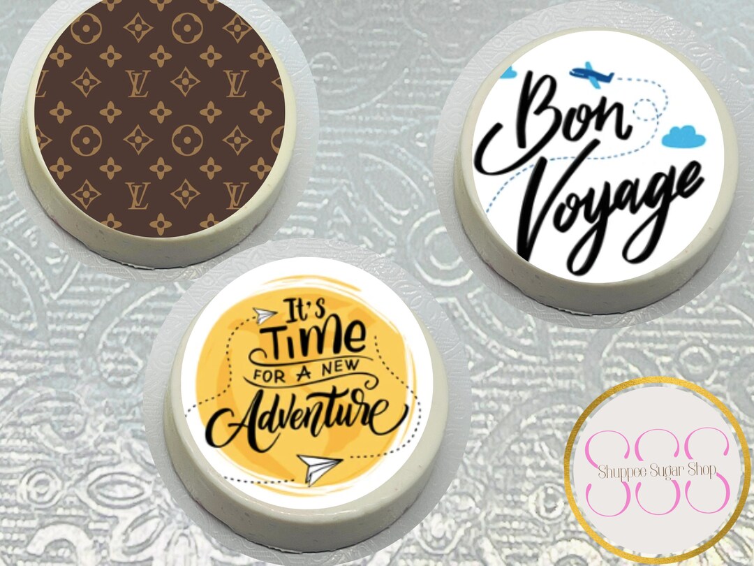 Custom Oreo Cookies Bon Voyage Cookies Chocolate Covered Oreo Adventure ...