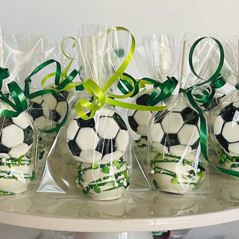 Soccer Themed Cake Pops - Etsy