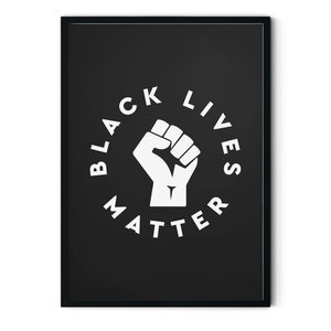 Black Lives Matter SVG Bundle, Blm Logo Vector Digital Pack I Can't ...