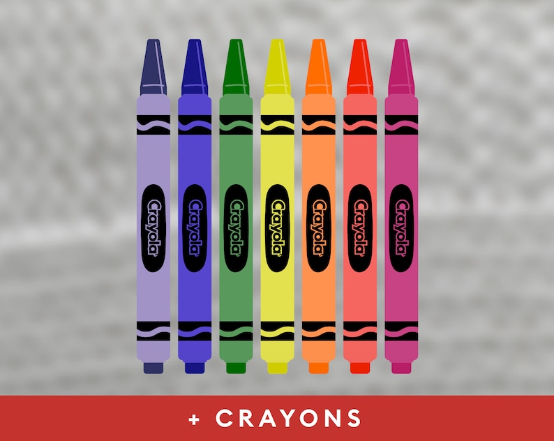 Crayola Digital Logo Cut File Print SVG Circuit Silhouette Brother ...