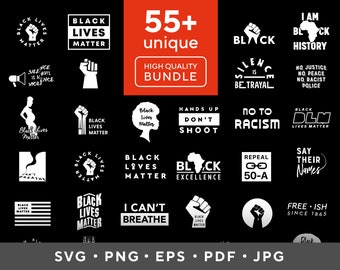 Black Lives Matter Svg | Etsy