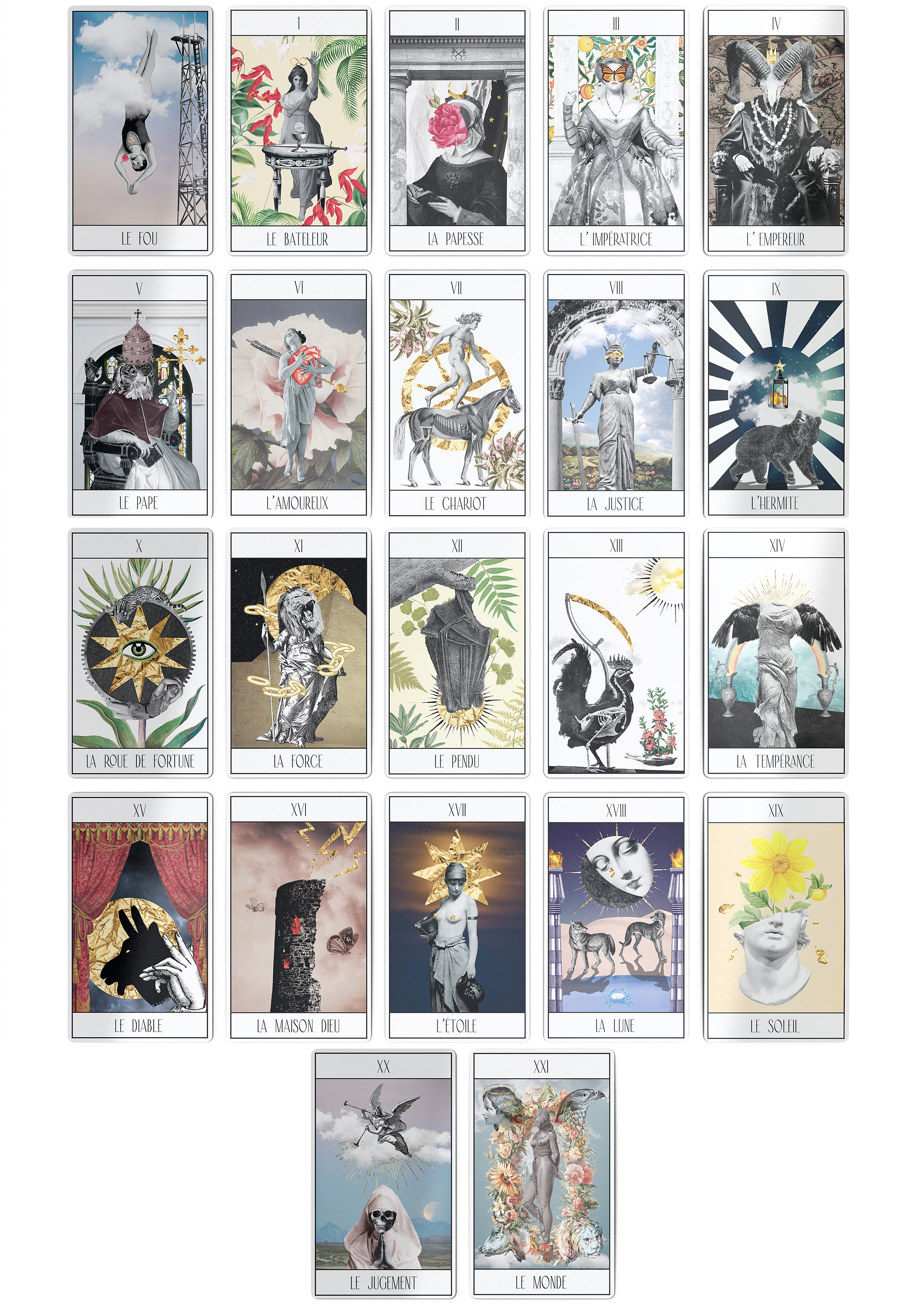 Ex Animo Tarot a Major Arcana Only indie tarot deck : 22 | Etsy