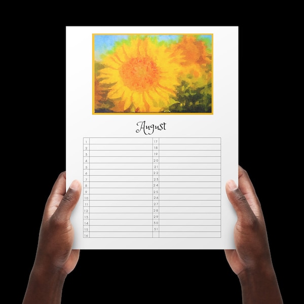 Perpetual Calendar - Etsy