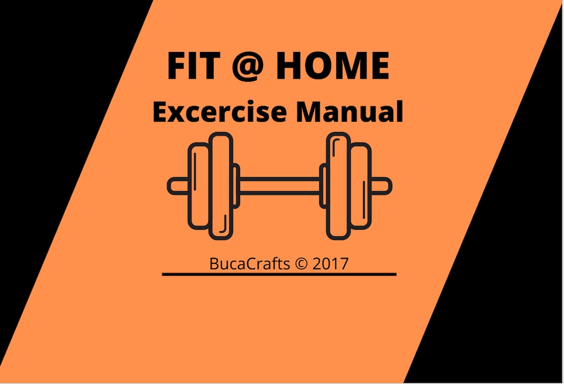 Fit Home exercise Manual Digital or printable PDF | Etsy