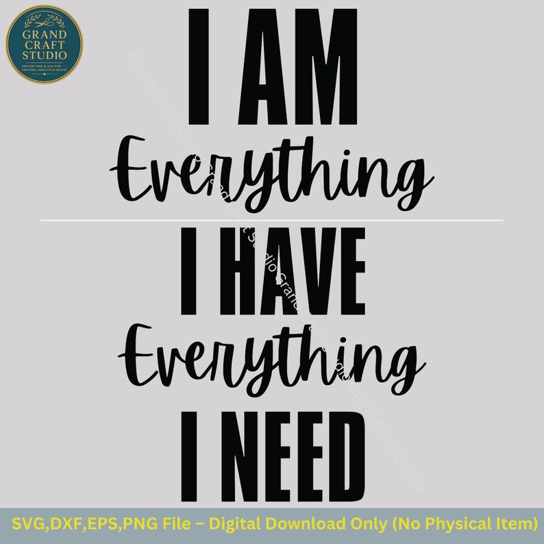 I Have Everything SVG: Valentine's Day Couple Design (digital Download ...