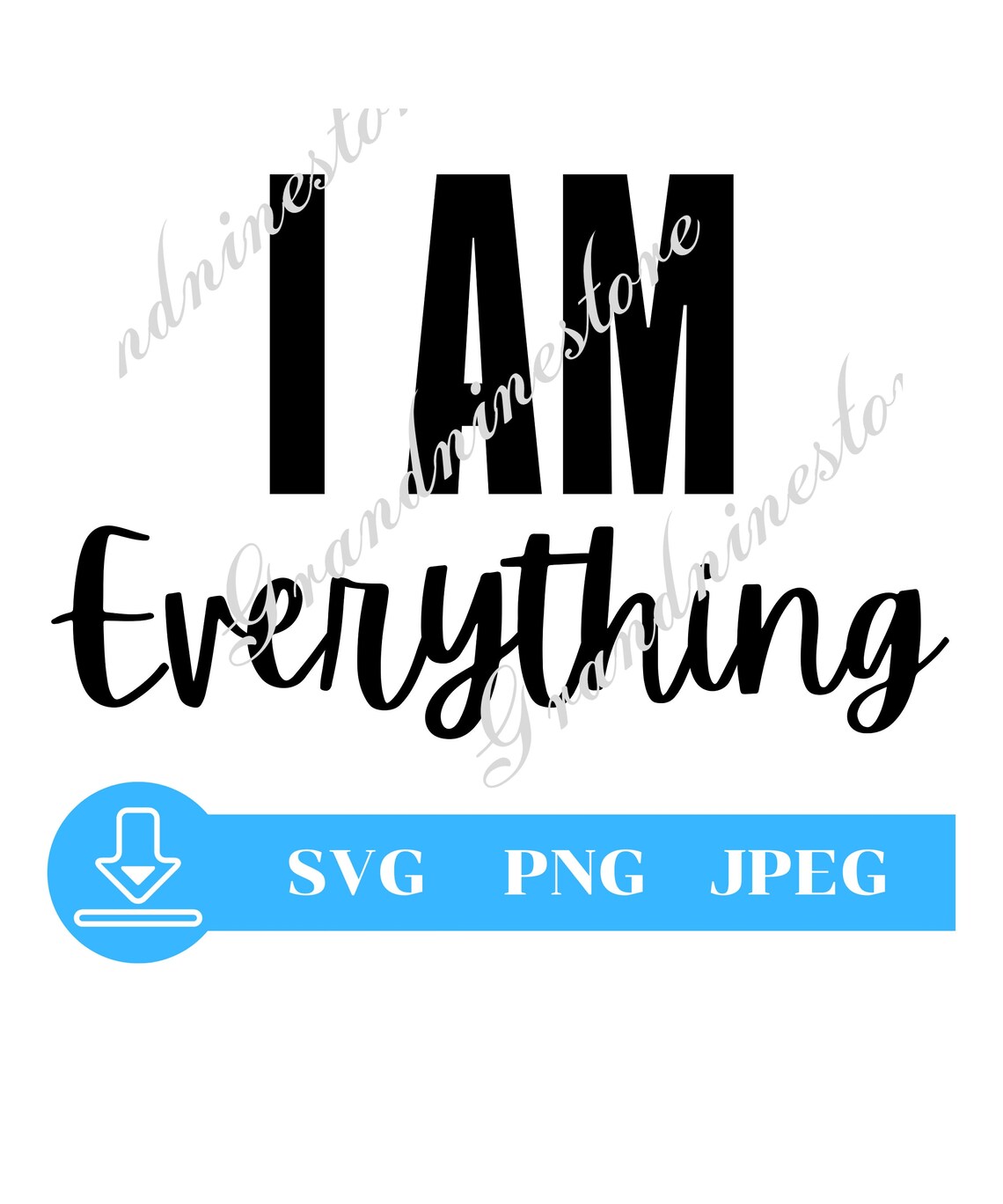 I Have Everything I Need and I Am Everything SVG I Have - Etsy