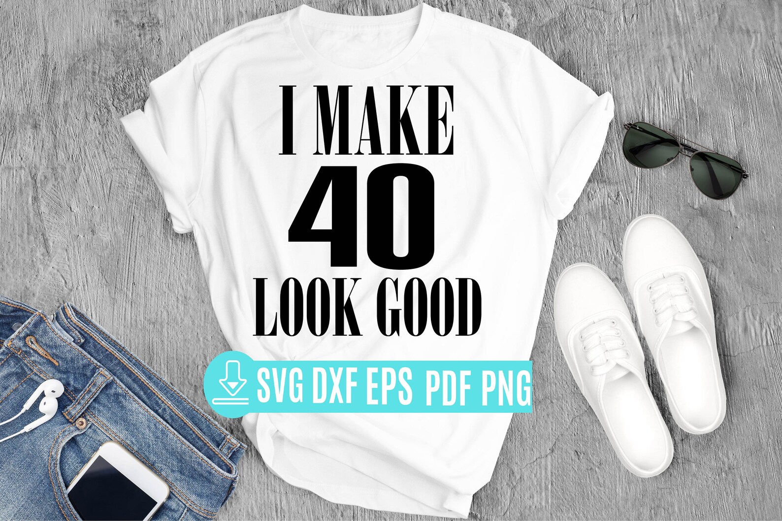 I Make 40 Look Good Svg Gifts for Her 40th Birthday Svg 40th - Etsy