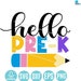 Hello Pre-k SVG, Back to School Svg, Pre-k Svg, Teacher Svg, First Day ...