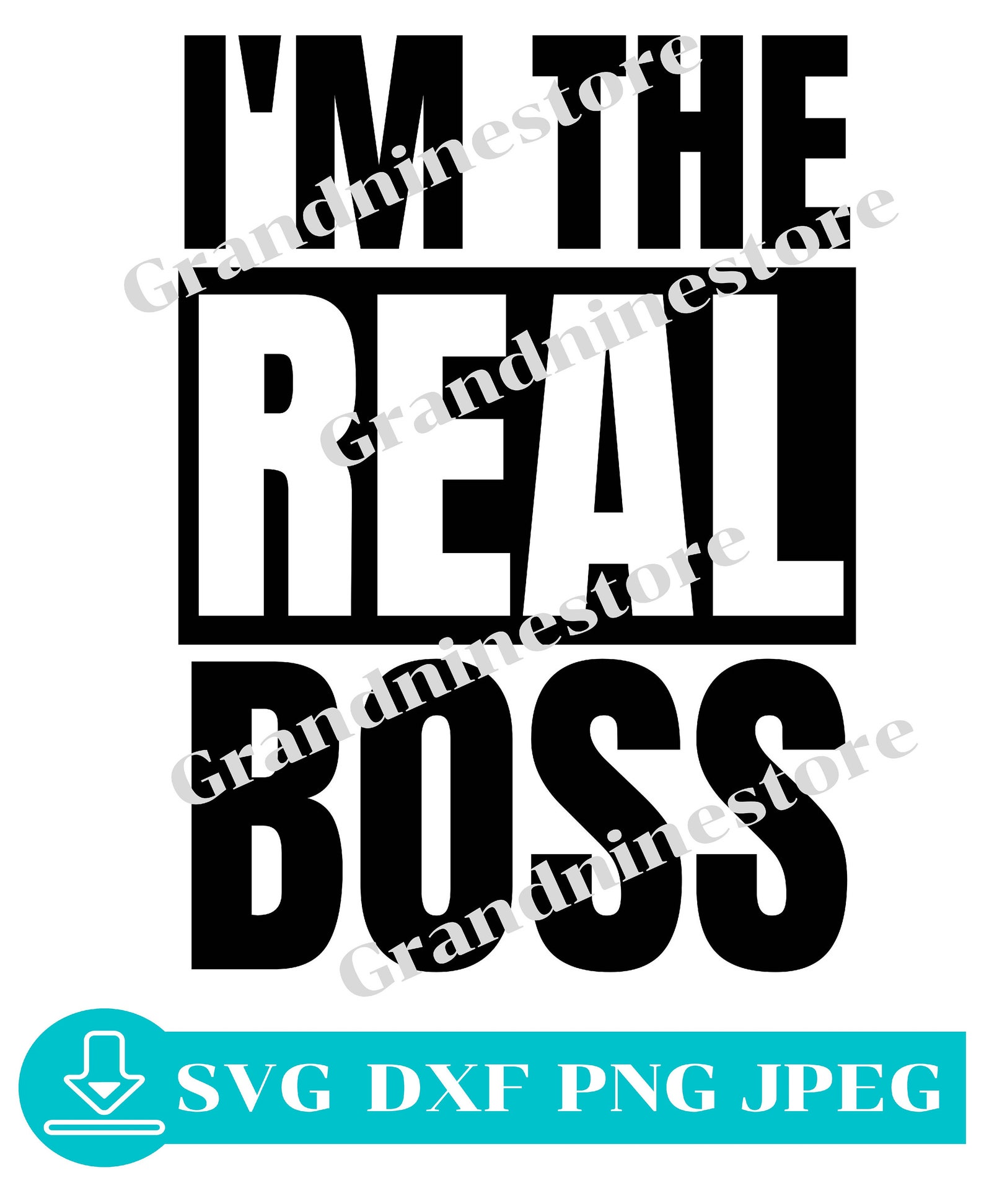 I the boss svg, I am the real boss svg, Lustiges Paar Svg, Valentinstag ...