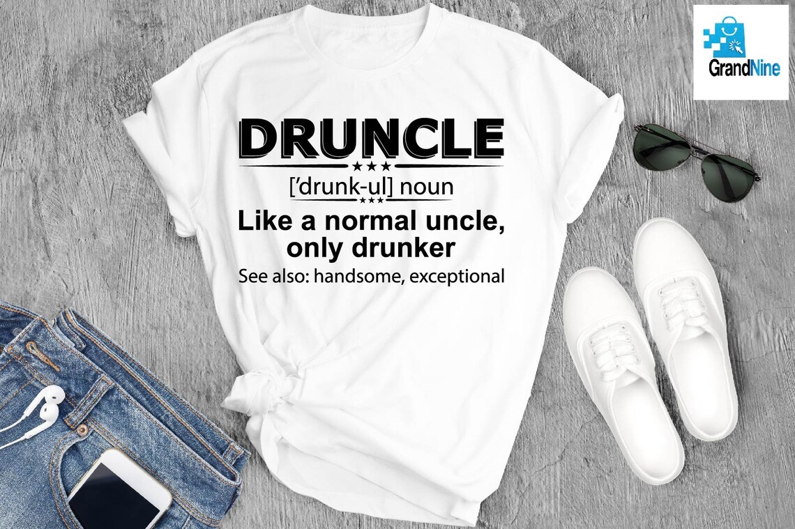 Druncle Svg drunkle svg drunkle definition funny drinking | Etsy