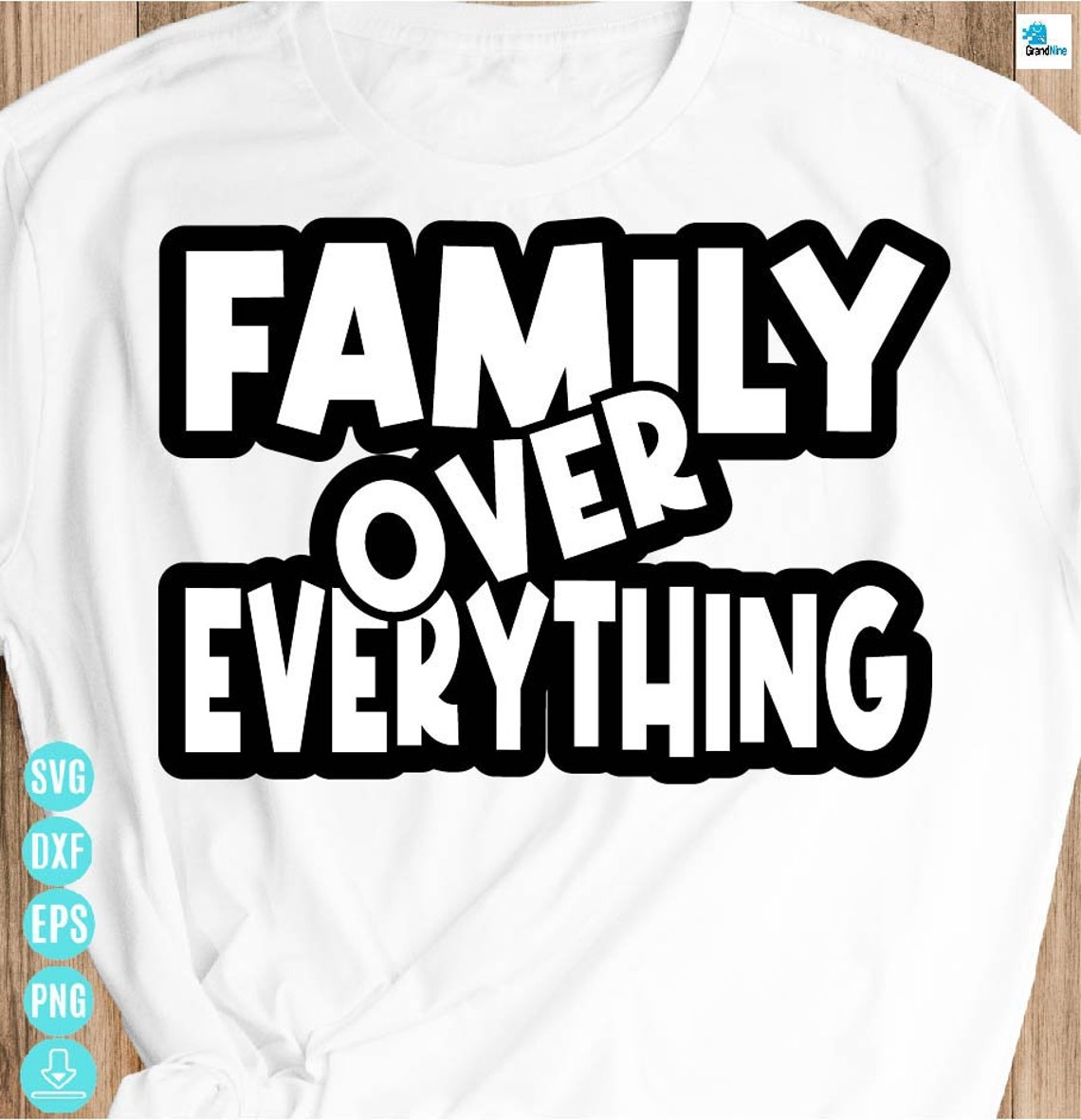 Family Over Everything Graphic Design Svg Family Squad Svg - Etsy