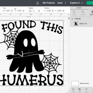 Funny Humerus Bone SVG: Anatomy Pun Cut File for Cricut & Silhouette - Etsy